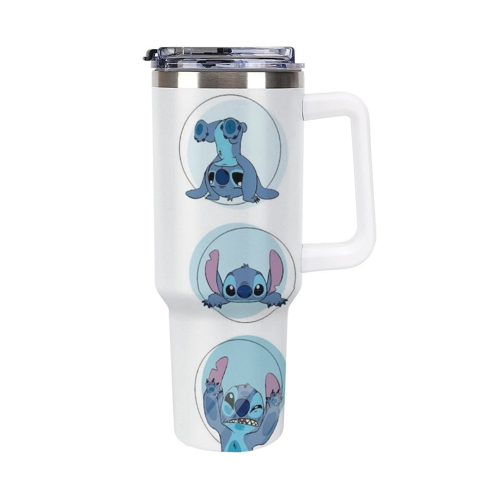 Lilo & Stitch Cute Cartoon Doll Custom H2.0 FlowState 40oz with handle ...