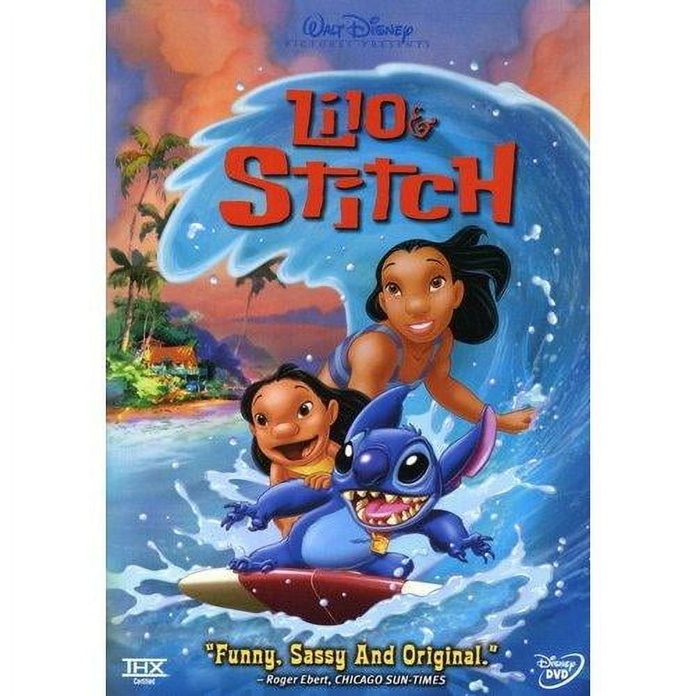 Disney's Lilo & Stitch - Animated Comedy Adventure Movie (DVD ...