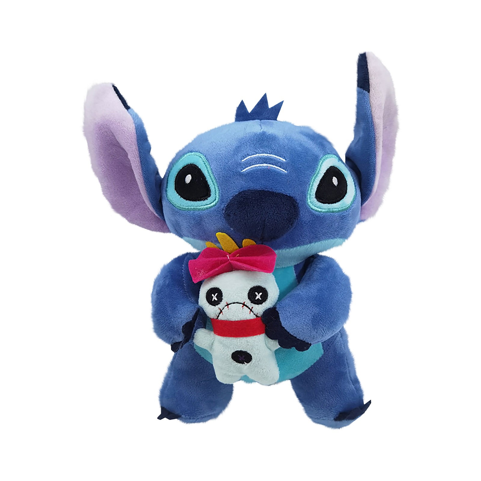Lilo & Stitch in Different Clothes 11" Plush Toy, Kawaii Stitch Stuffed ...