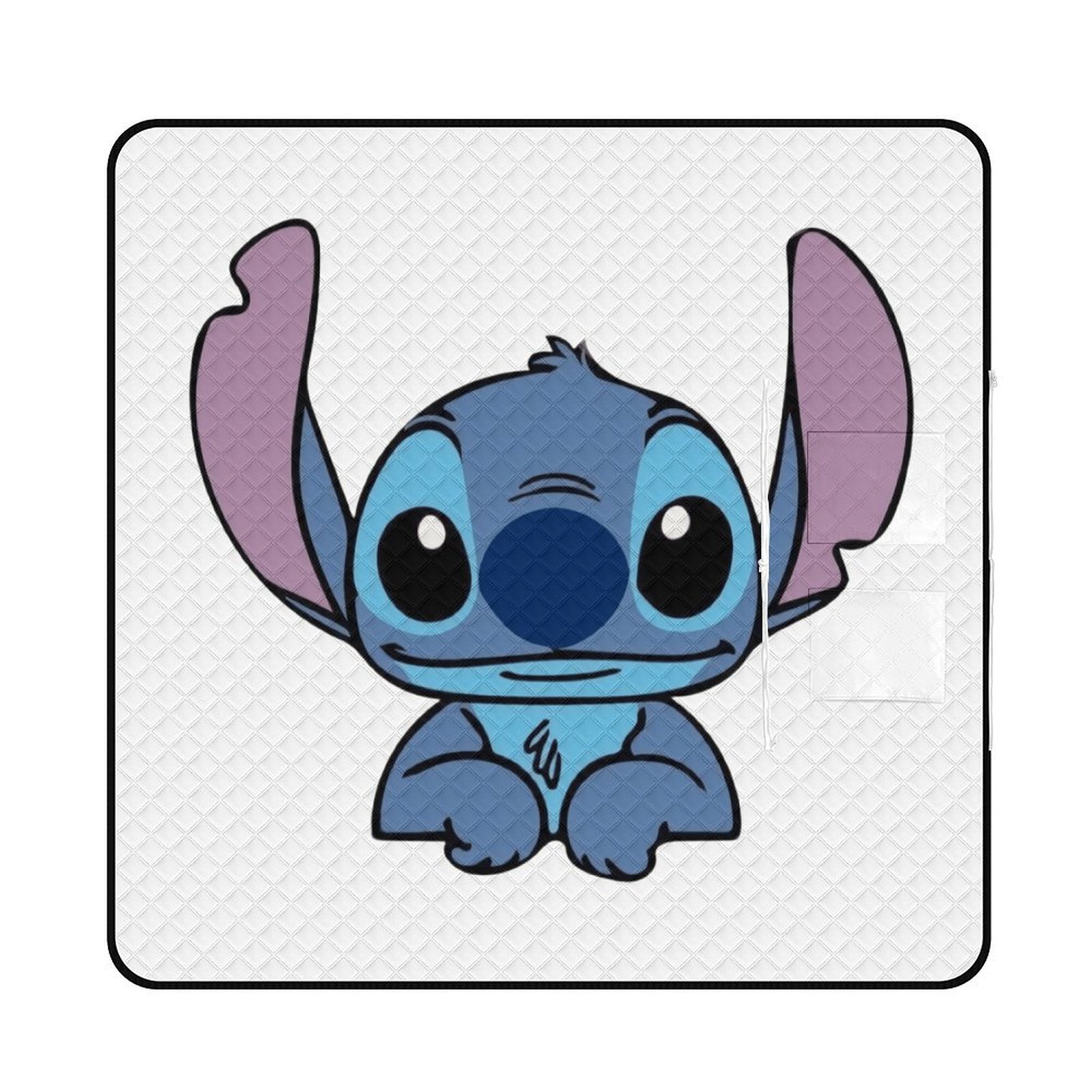 Lilo & Stitch Distressed Stitch Extra Large Picnic Outdoor Blanket,78 x ...