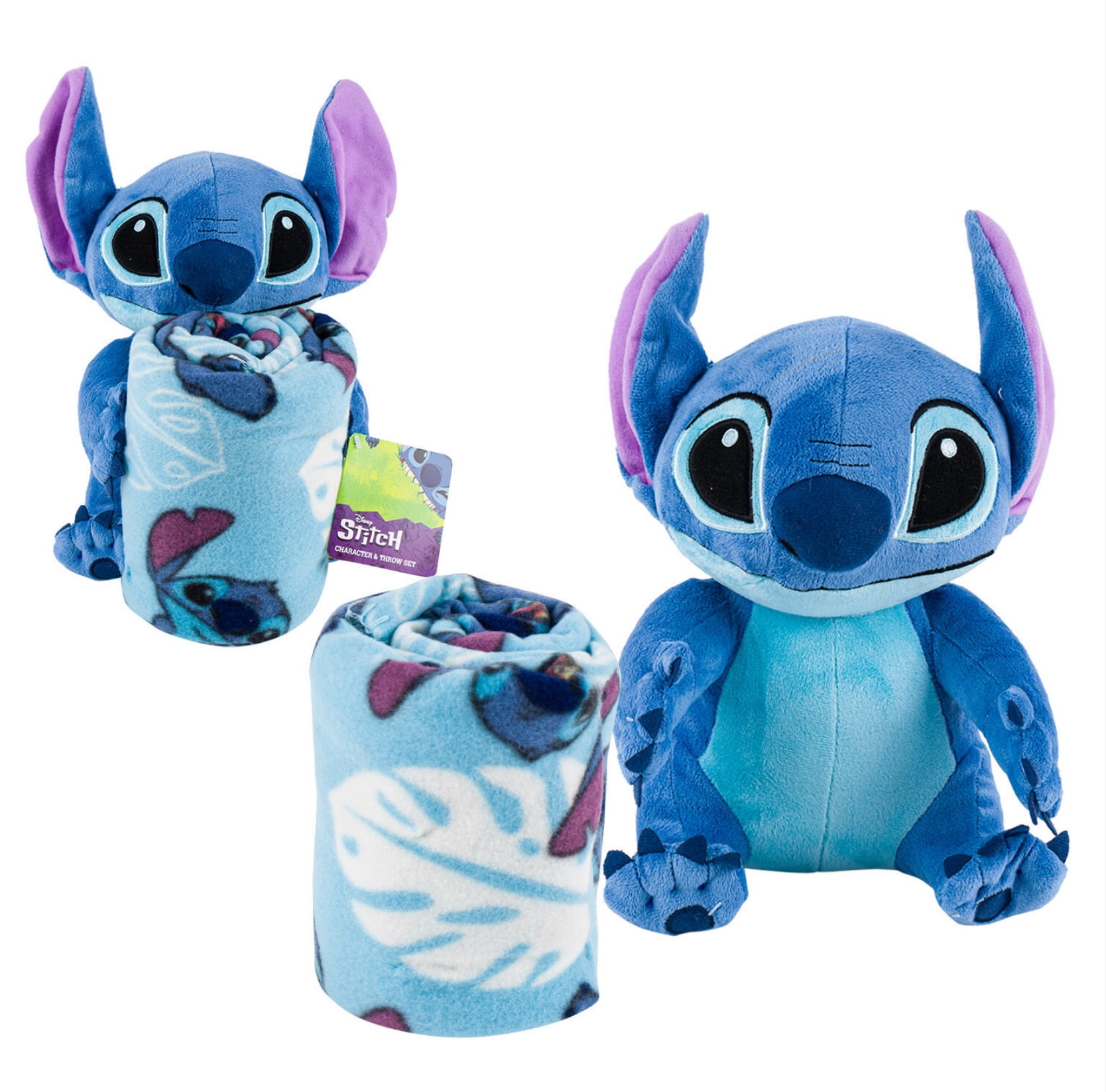 Lilo Stitch Doll Hugger 40"x50" Fleece Throw Blanket Body Pillow ...