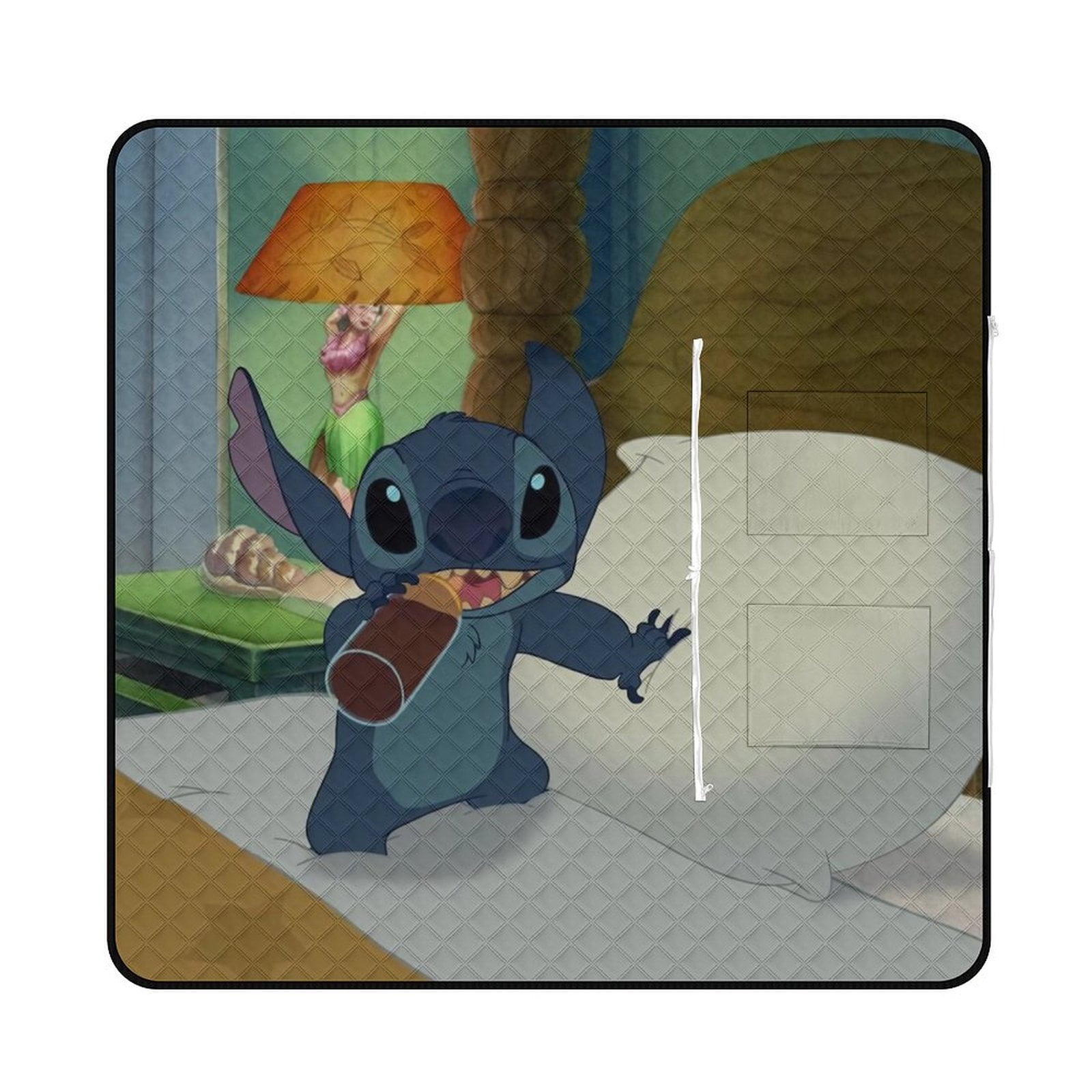Lilo And Stitch Extra Large Picnic Outdoor Blanket,59 x 59 Waterproof ...