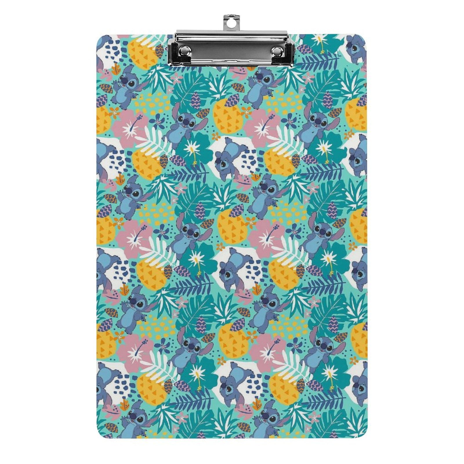 Lilo & Stitch Floral Stitch 5 Acrylic Clipboard A4 Size, Standard ...