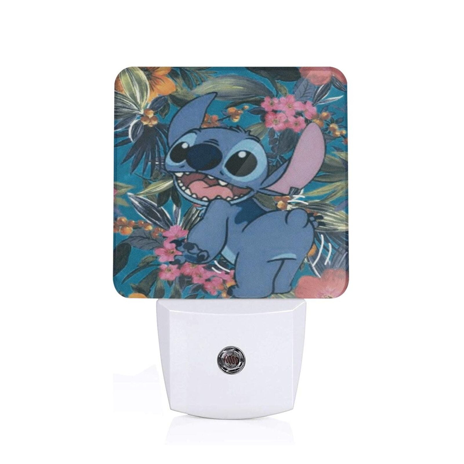 Lilo & Stitch Floral Stitch Plug-in LED Night Light Lamp with Dusk to ...