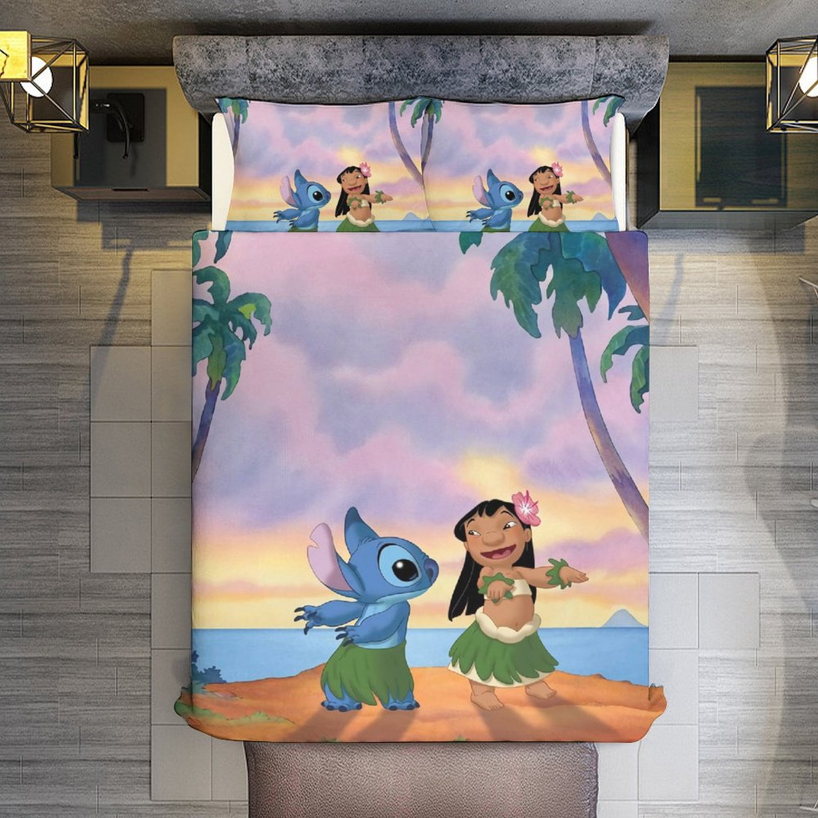 Lilo & Stitch For New Live-Action Movie Duvet Cover Set with 2 ...