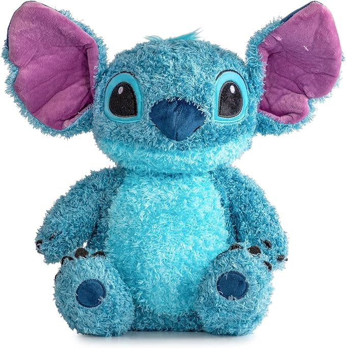 Disney Lilo & Stitch Fuzzy Plush Pillow Buddy 14 Inches Soft Cuddle ...