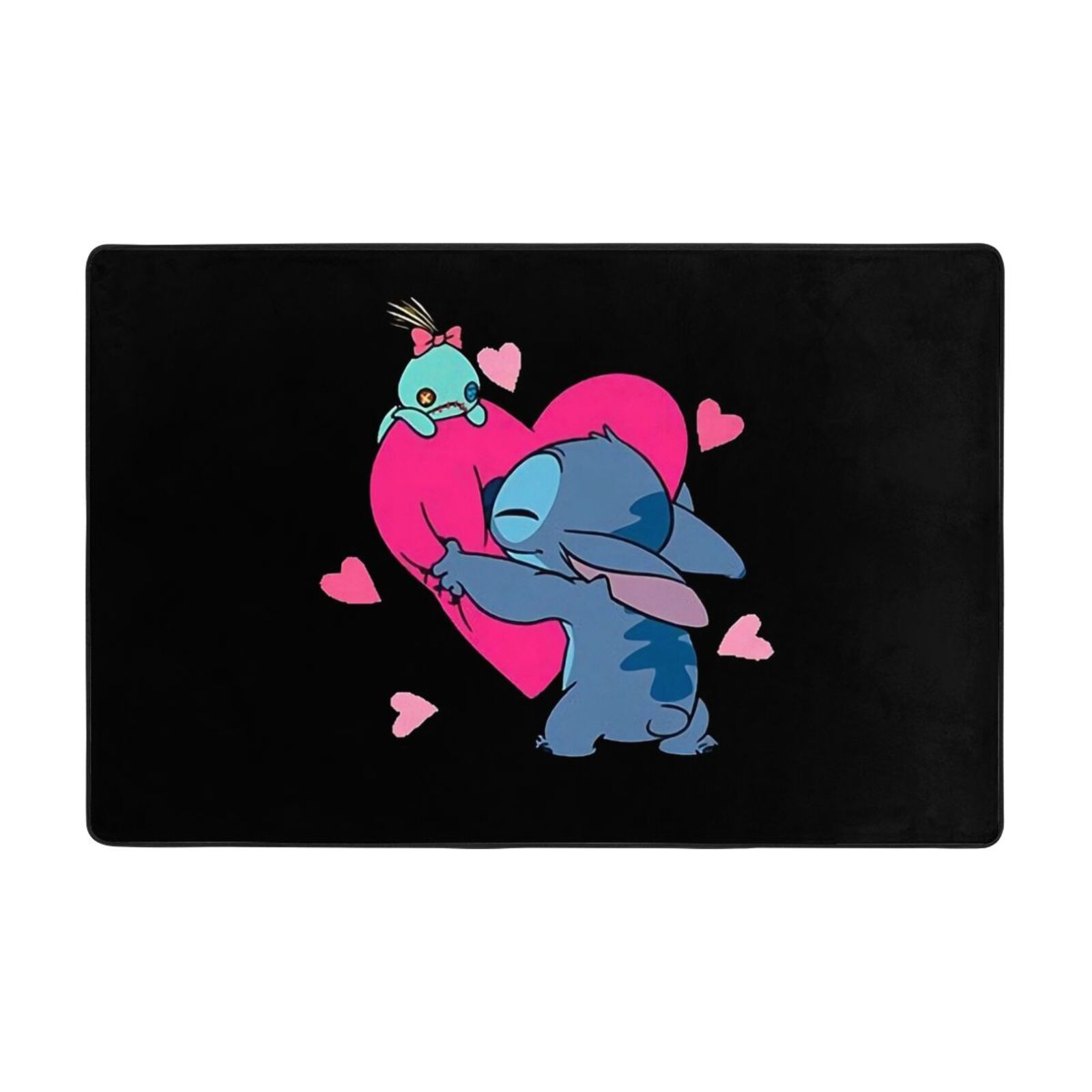 Lilo Stitch Gamer Rug Room Non-Slip Gaming Rug Cool Graffiti Gaming ...