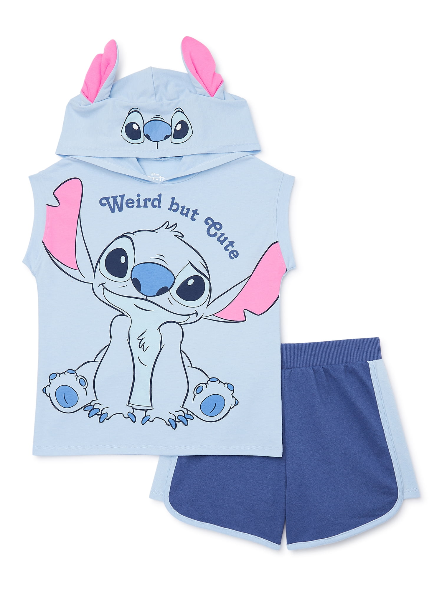 Disney Lilo & Stitch Girls Cosplay Set, Sizes 4-12, Cotton/Polyester ...