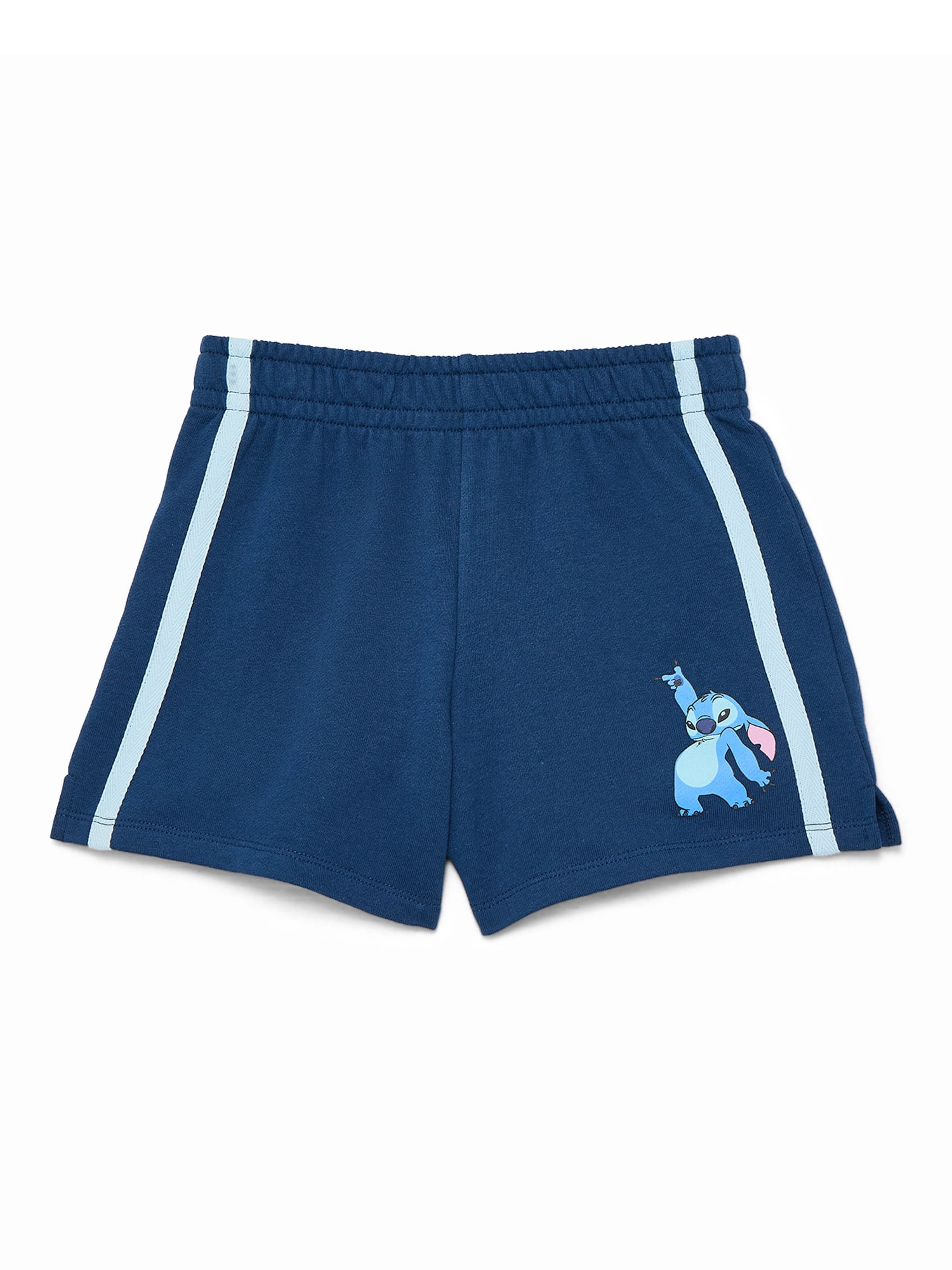Lilo and Stitch Girls French Terry Shorts, Sizes 4-16 - Walmart.com