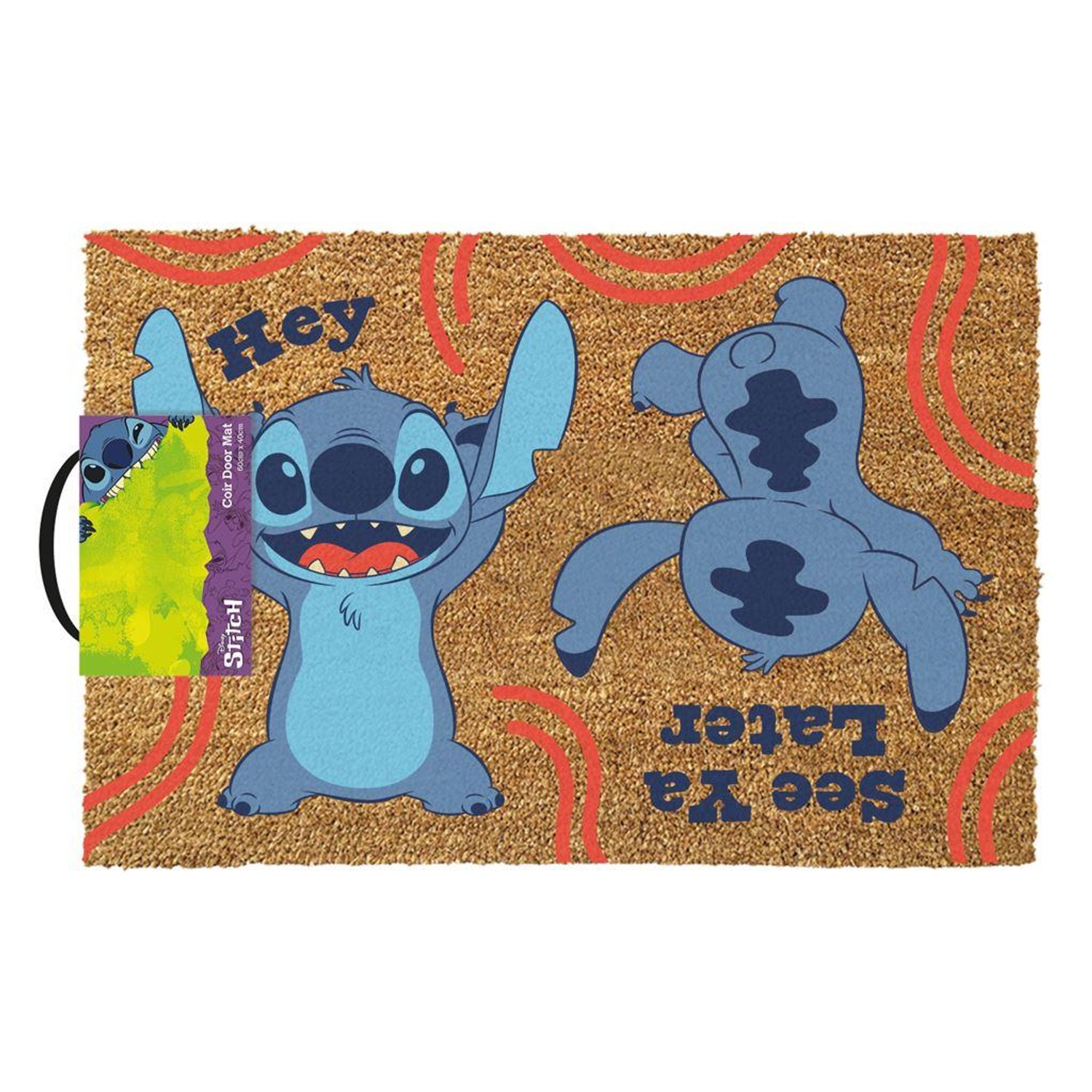 Lilo & Stitch Hey See Ya Later Door Mat - Walmart.com