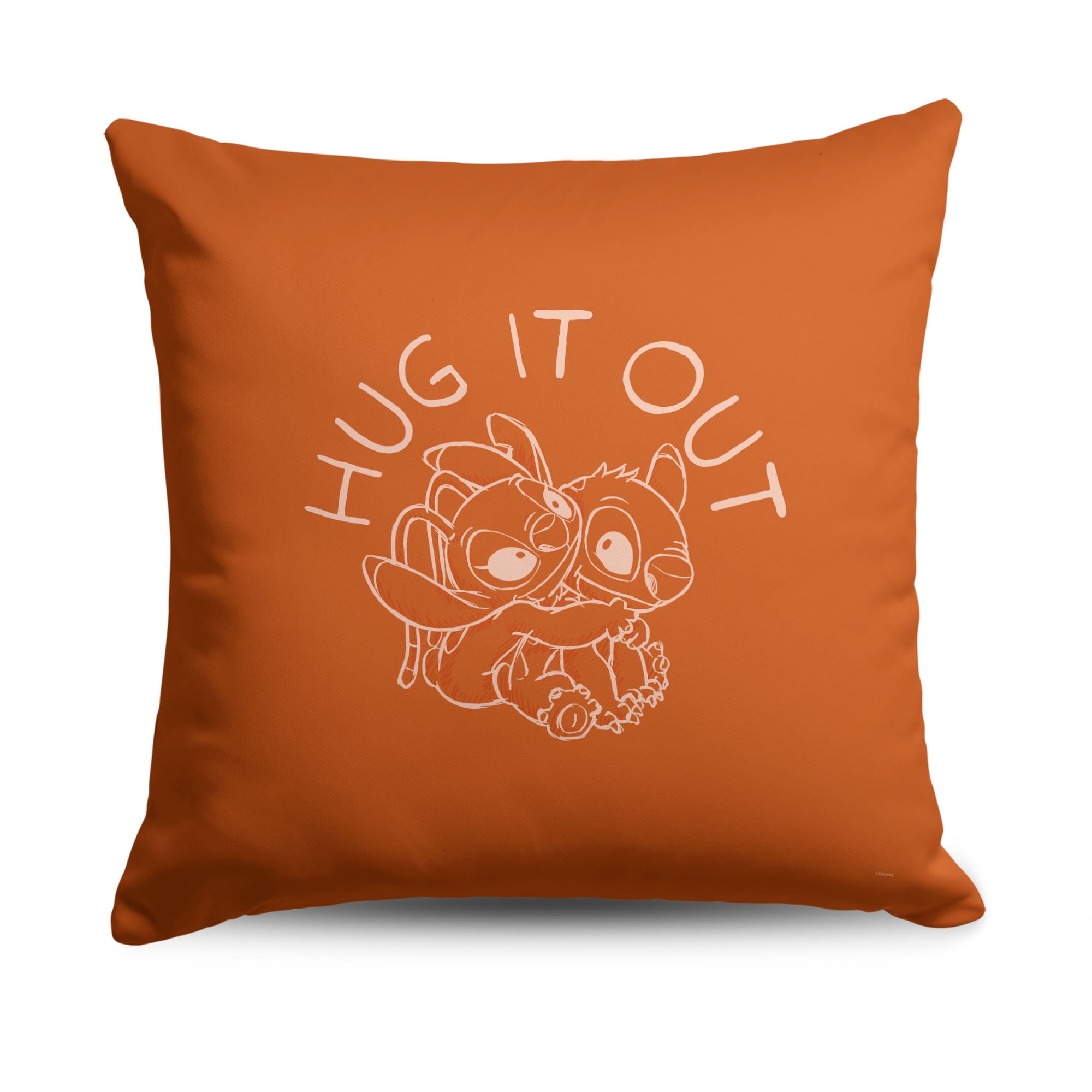 Lilo & Stitch Hug It Out Kids Printed Throw Pillow - Walmart.com