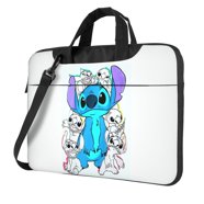 Lilo and Stitch 16 Inch Allover Print Laptop Backpack (Black) - Walmart.com