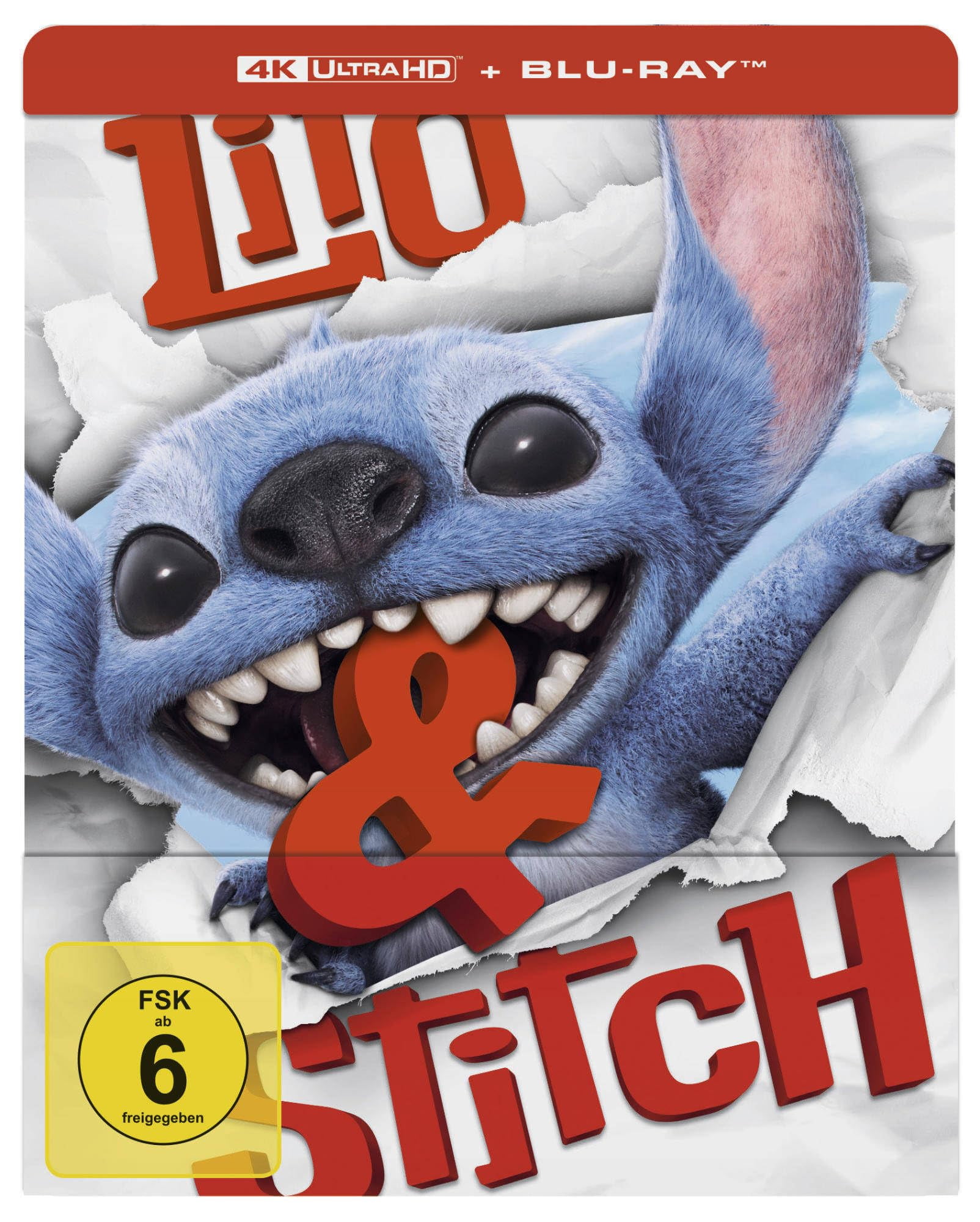 Lilo & Stitch (Live Action) - Limitiertes Steelbook (4K UHD + Blu-ray ...