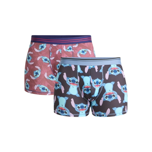 Lilo & Stitch Men's Boxer Briefs, 2-Pack, Sizes S-2XL - Walmart.com