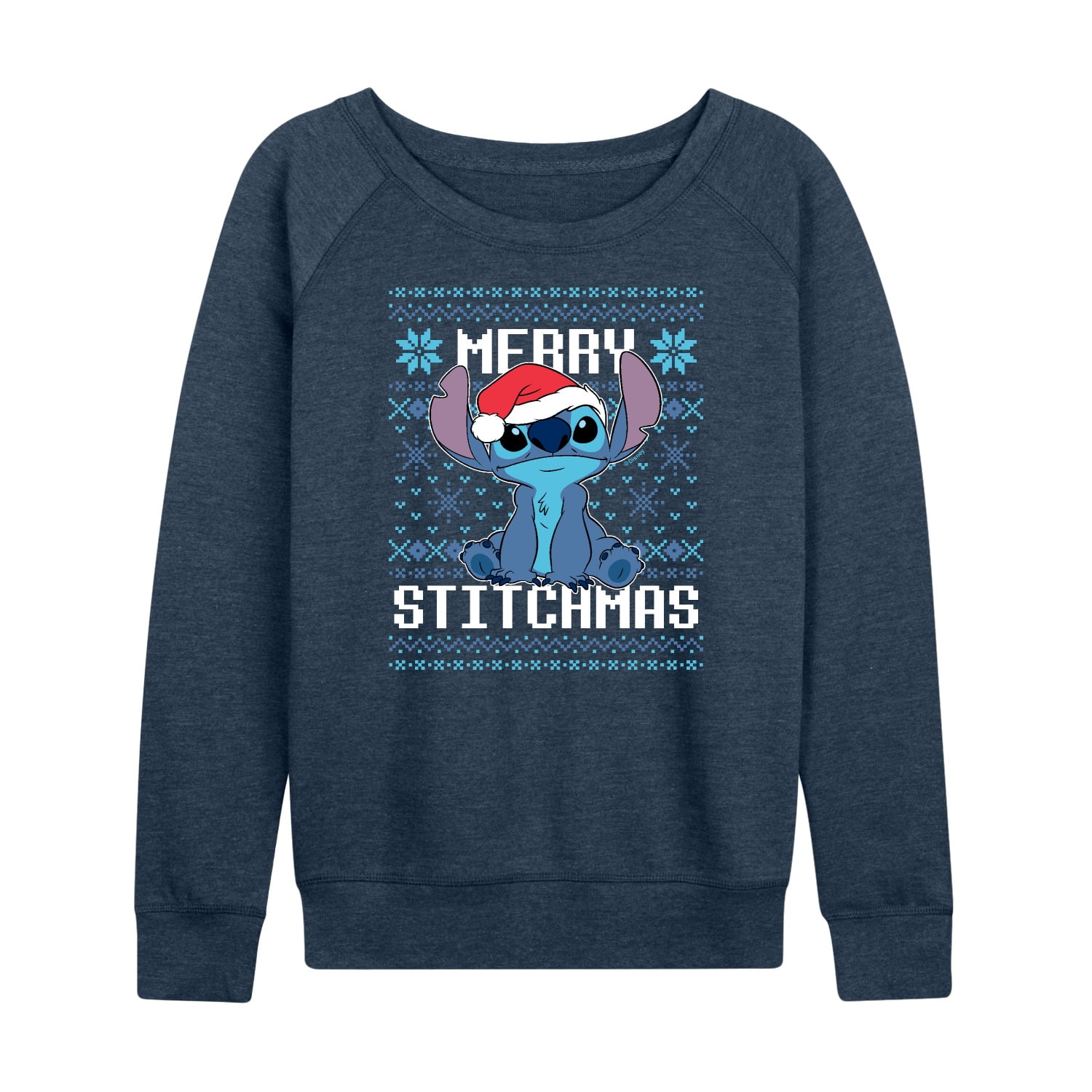 Lilo & Stitch - Merry Stitchmas - Women's Lightweight French Terry Long ...