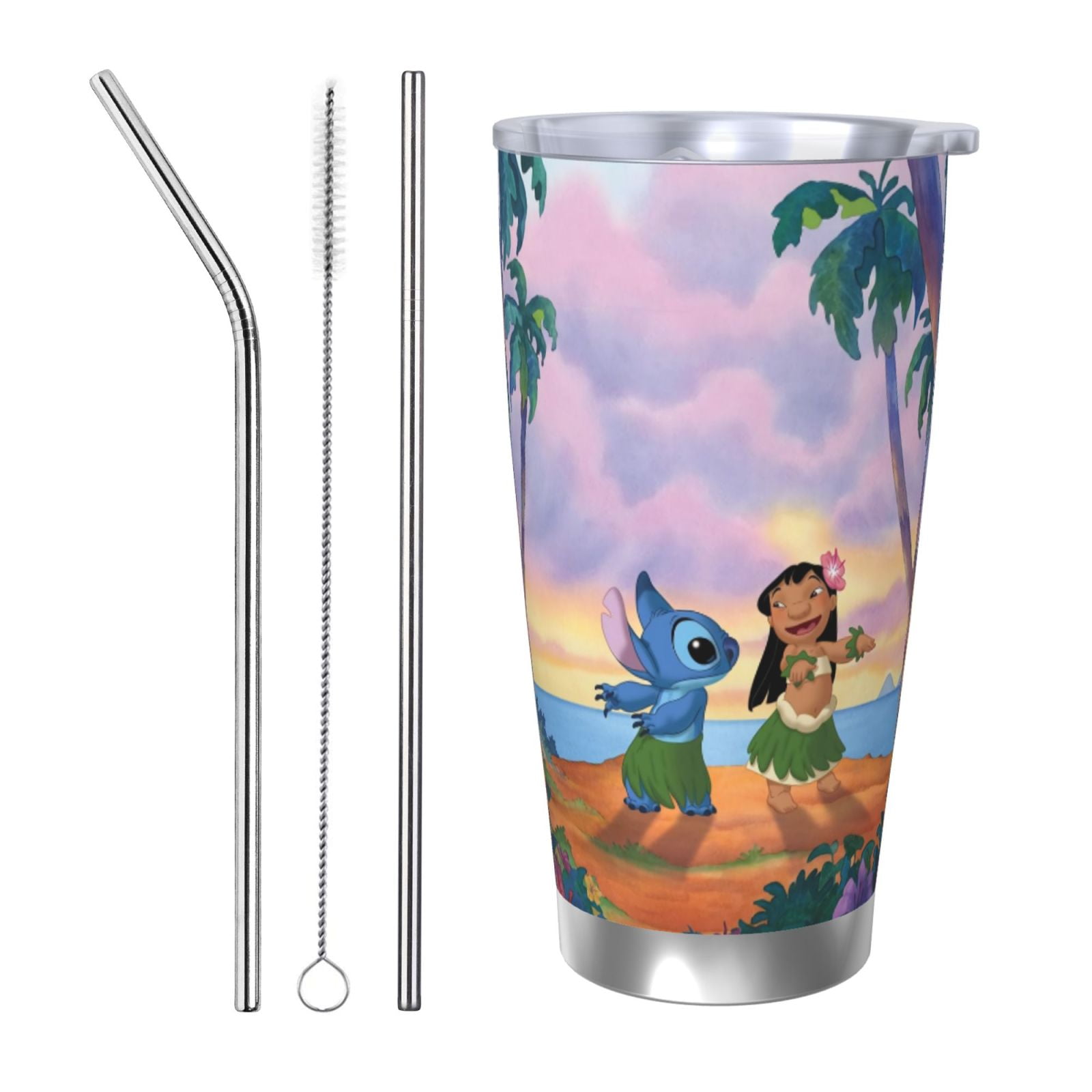Lilo & Stitch For New Live-Action Movie Tumbler with Lid Stainless ...