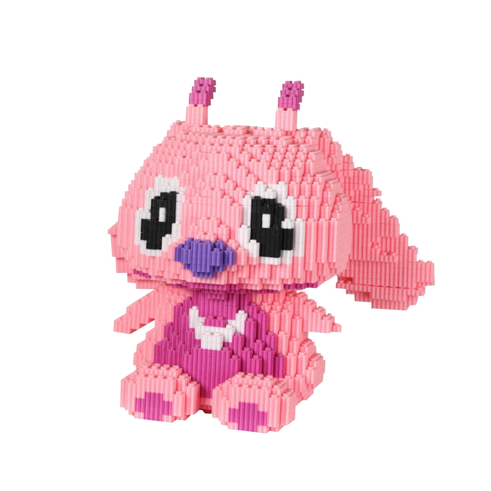 Lilo & Stitch Plush Ornament Creative 3D Puzzle Building Blocks Toy Set ...