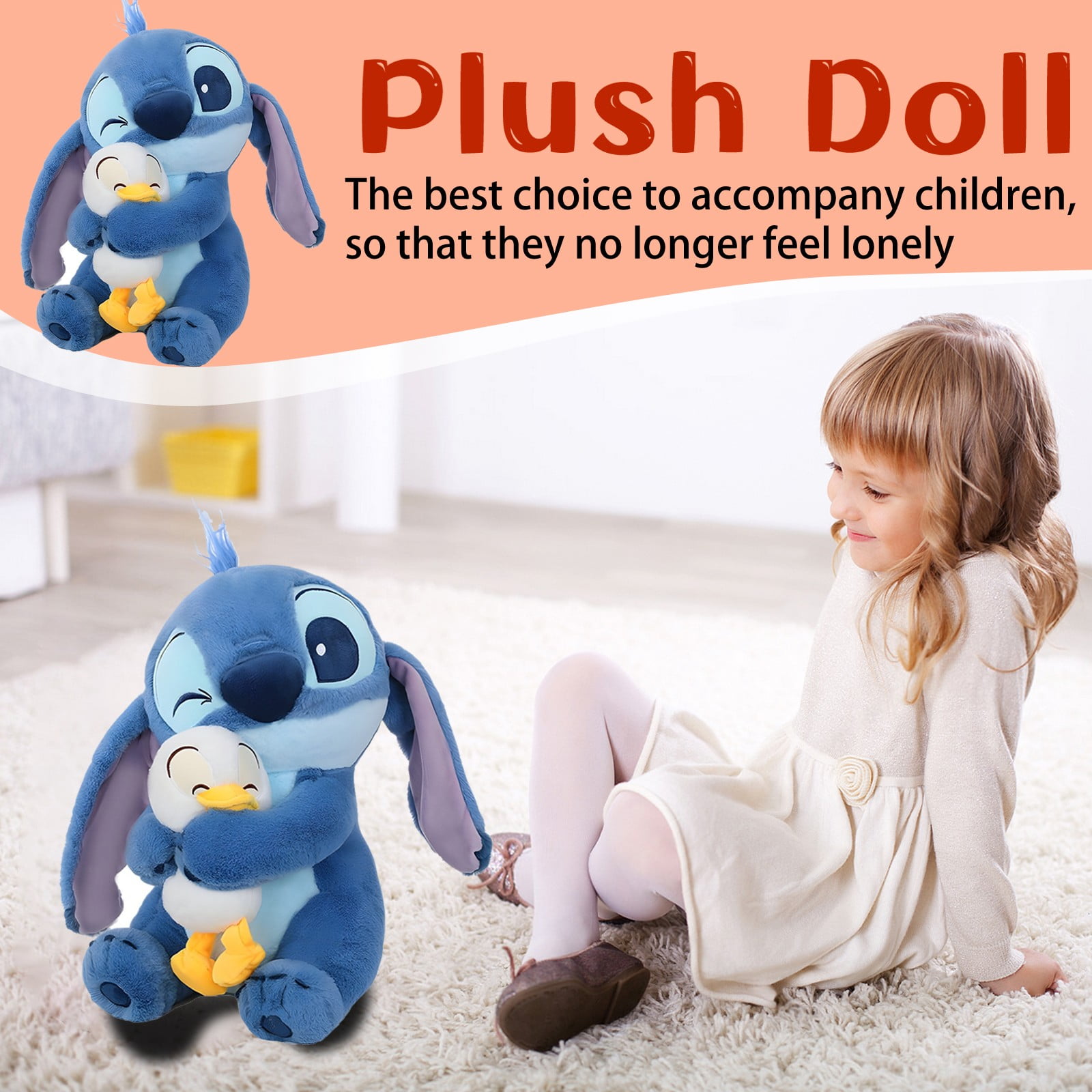 Lilo&Stitch Plush Toy,Lilo&Stitch Stuffed Plushie,Lilo&Stitch Cute ...