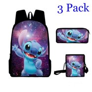 Justice Girls 17" Laptop Backpack 3-Piece Backpack Set with Lunch Tote ...