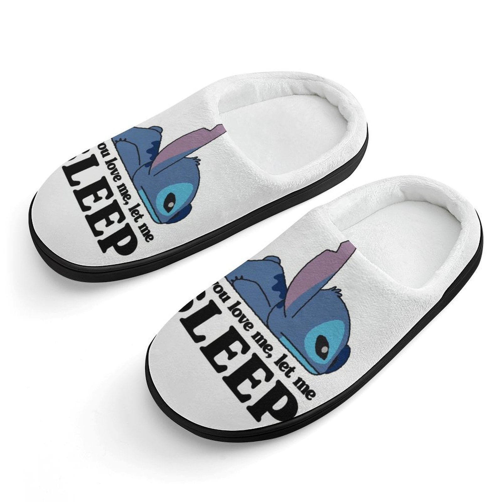 Lilo & Stitch Sleep Slippers for Kids Girls Boys,Soft Plush Cute ...