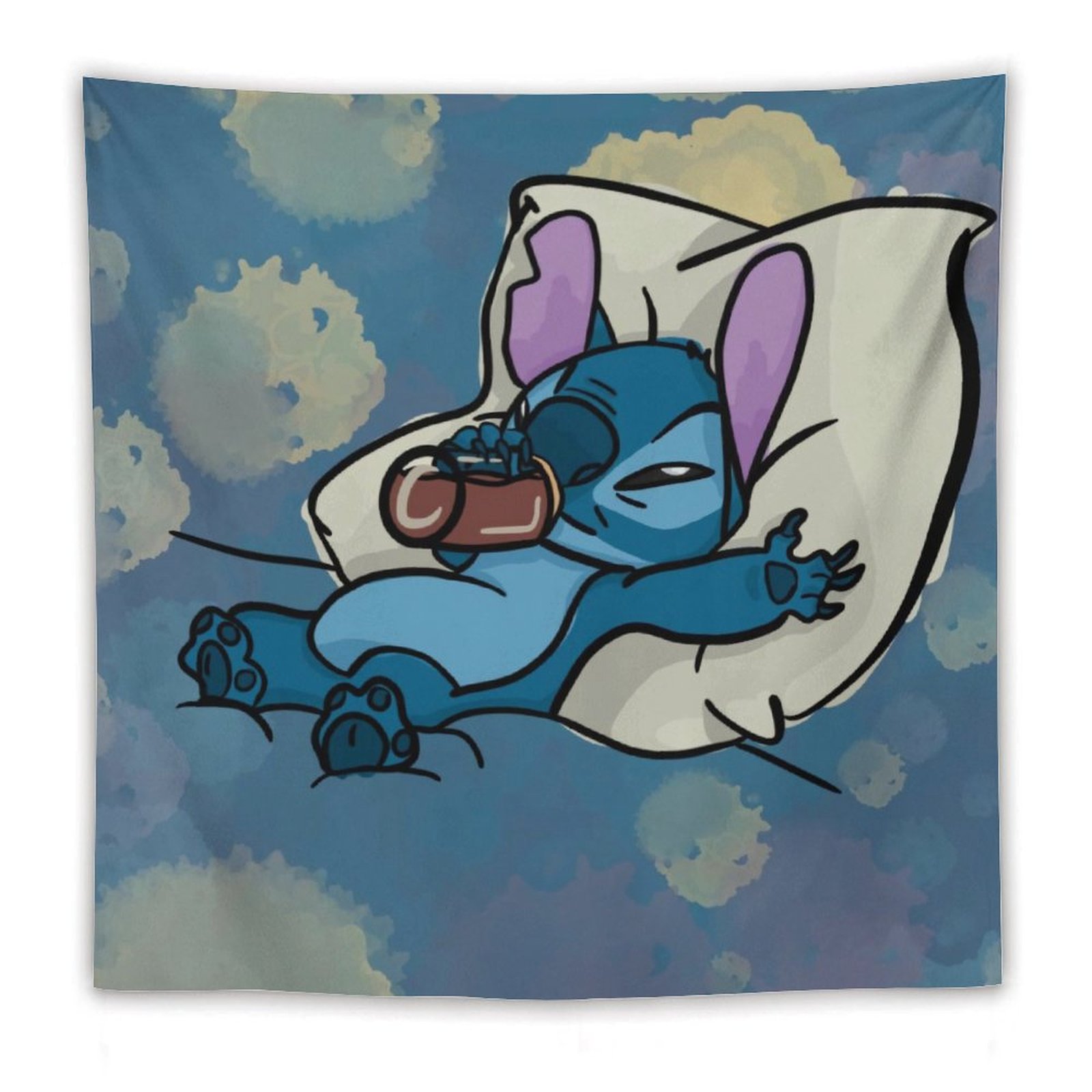 Lilo & Stitch - Sleepy Stitch Tapestry,Lilo & Stitch - Sleepy Stitch ...