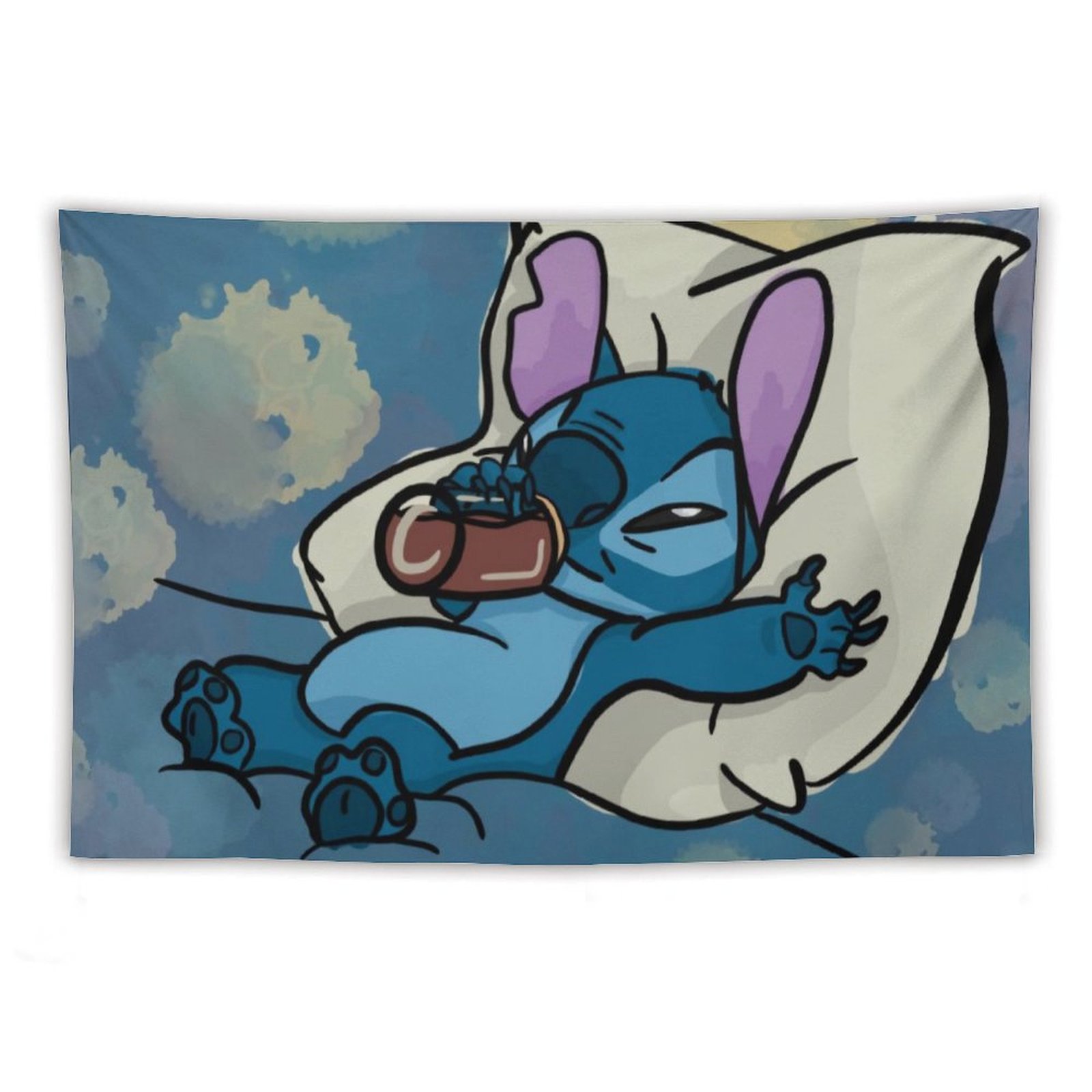 Lilo & Stitch - Sleepy Stitch Tapestry,Lilo & Stitch - Sleepy Stitch ...