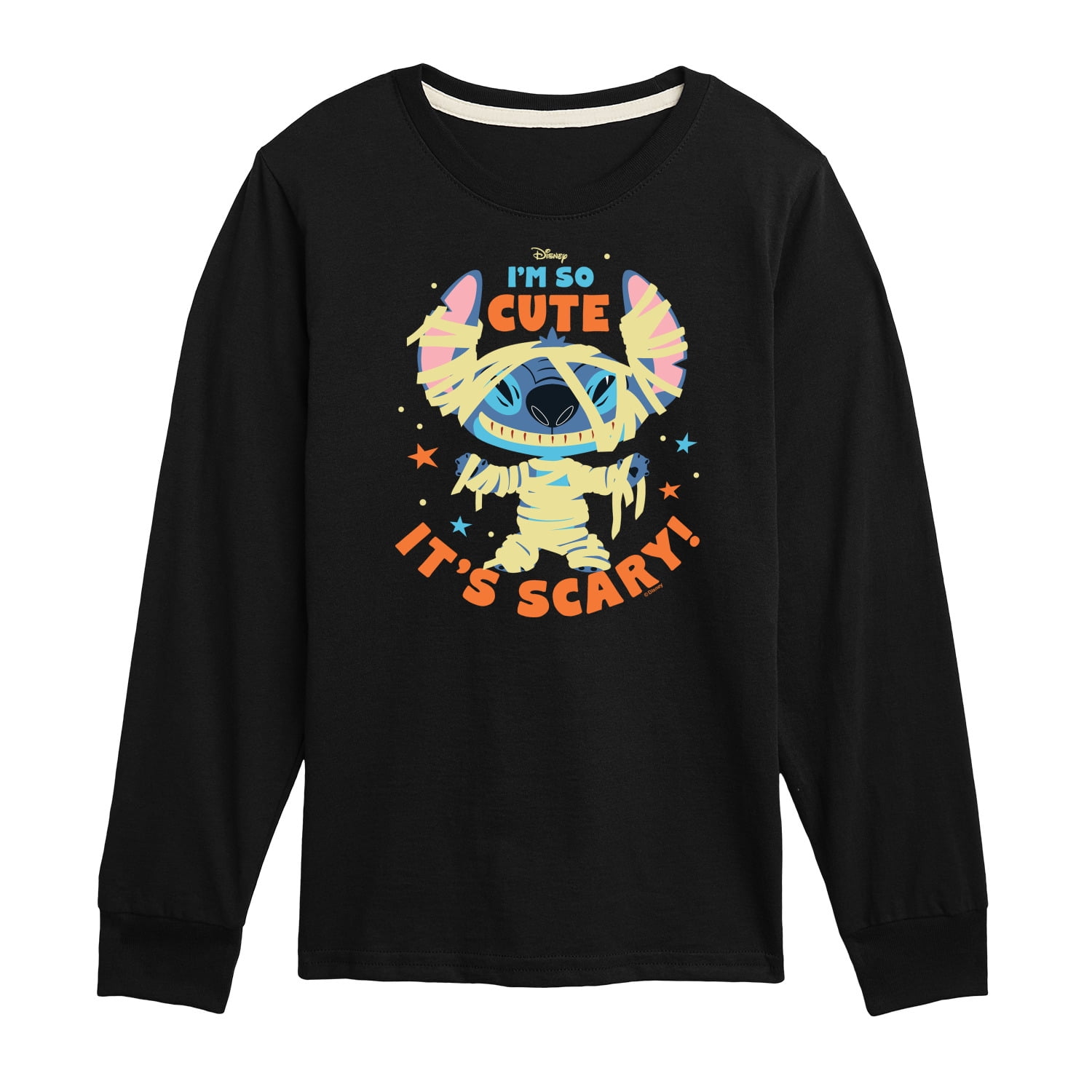 Lilo & Stitch - So Cute It's Scary - Toddler And Youth Long Sleeve ...