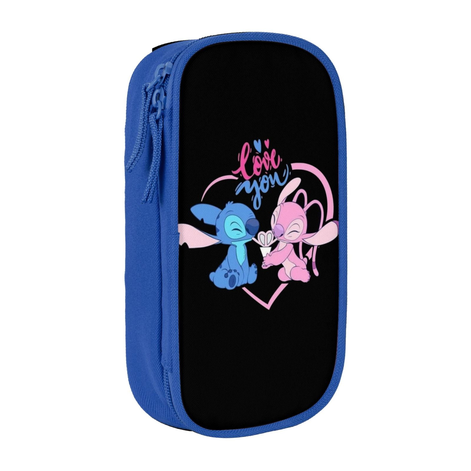 Lilo & Stitch -Stitch & Angel Big Capacity Pencil Case,Pencil Pouch ...