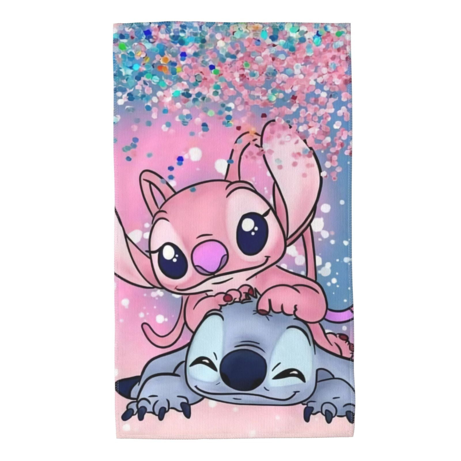 Lilo & Stitch - Stitch & Angel Hand Towels for Bathroom,Face Towels ...