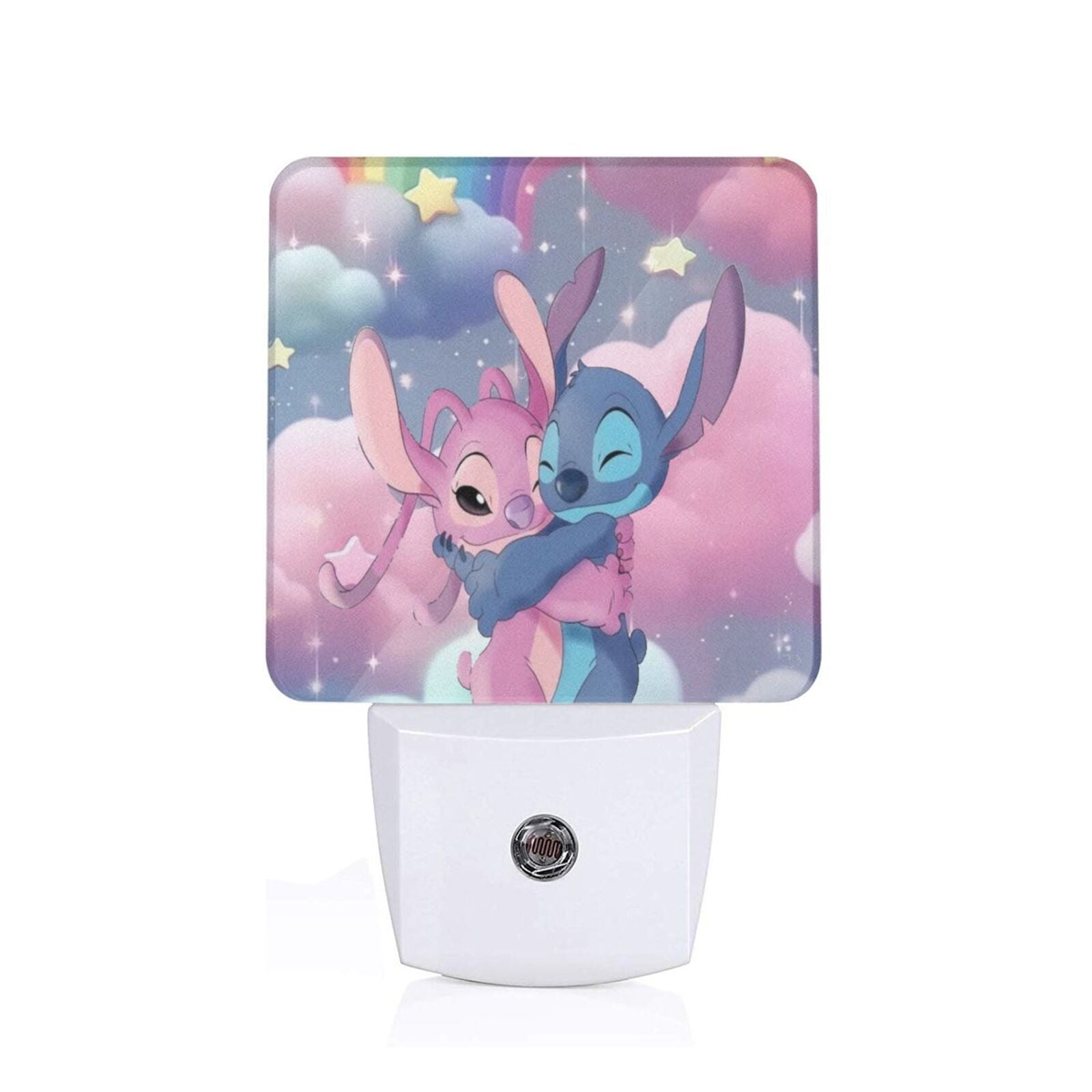 Lilo & Stitch - Stitch & Angel Plug-in LED Night Light Lamp with Dusk ...