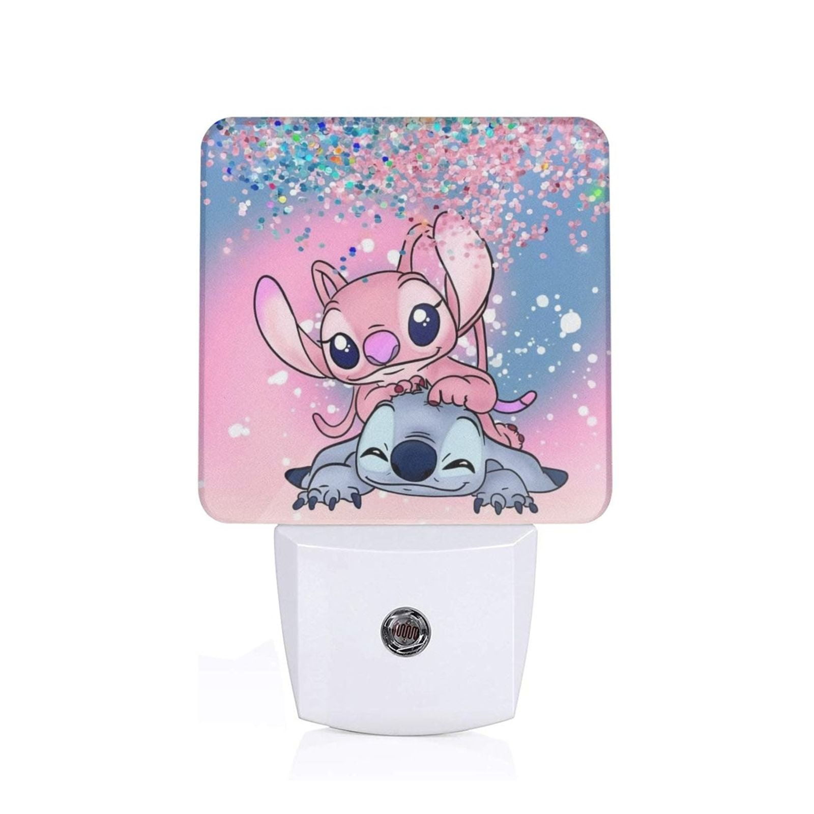 Lilo & Stitch - Stitch & Angel Plug-in LED Night Light Lamp with Dusk ...