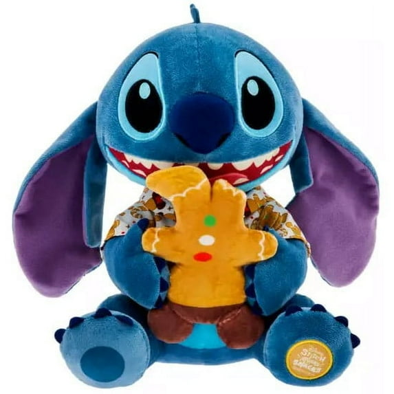 Lilo & Stitch Stitch Attacks Snacks Stitch Plush (Gingerbread ...