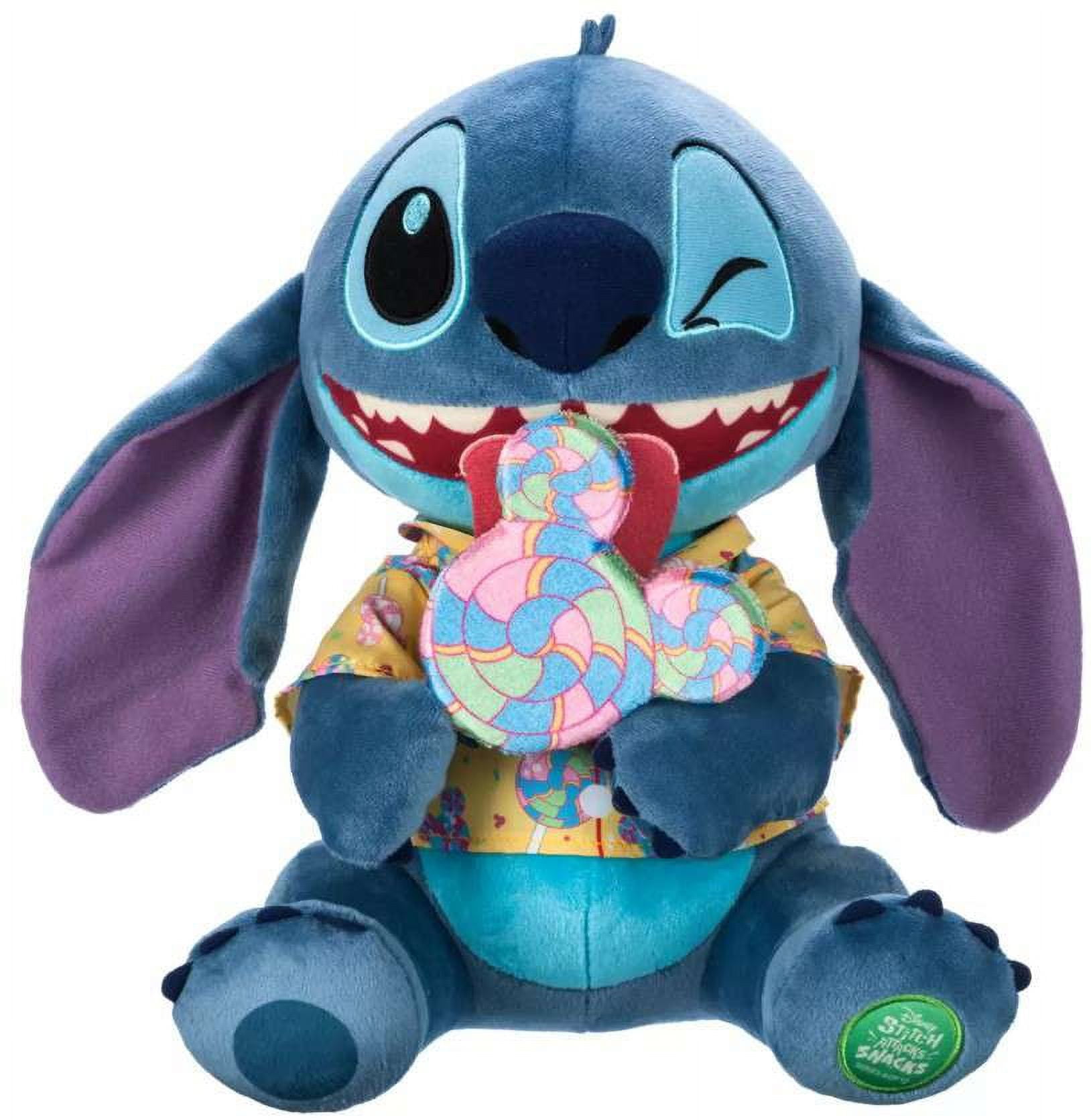 Lilo & Stitch Stitch Attacks Snacks Stitch Plush (Lollipop) - Walmart.com