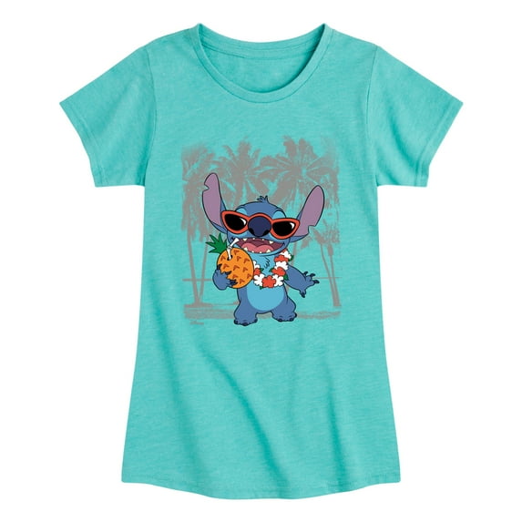 Lilo & Stitch - Stitch Beach Sunglasses - Youth Girls Fitted Short ...