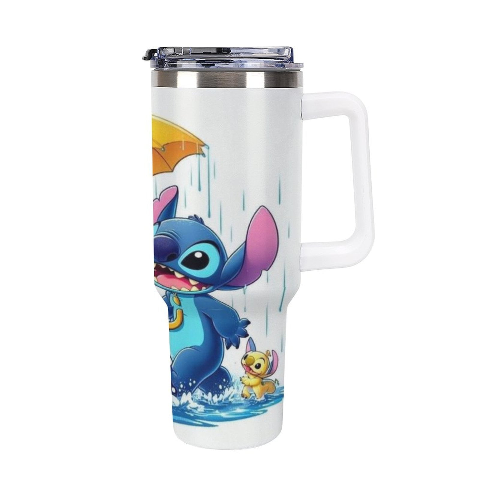 Lilo & Stitch Stitch Custom H2.0 FlowState 40oz with handle Stainless ...
