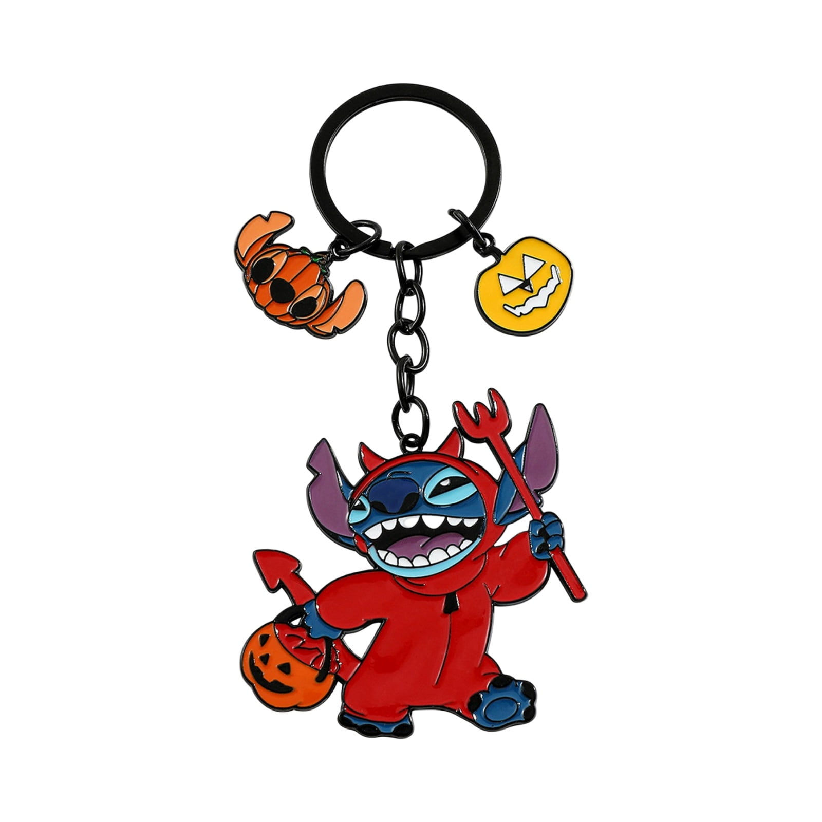 Lilo & Stitch - Stitch Keychain！3.8 Inch Metal Stitch Keychain Pocket ...