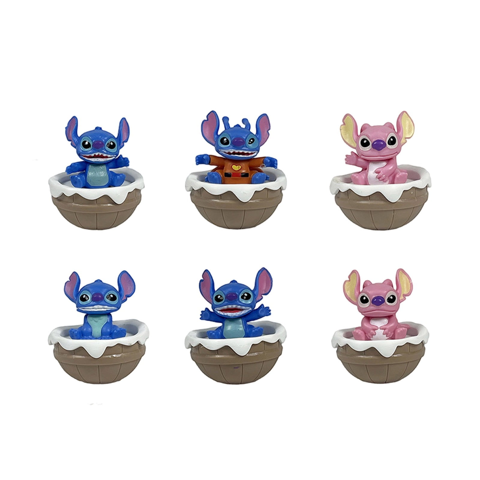 Lilo & Stitch - Stitch Mini Figurine PVC Model Toys Fan Collectible ...