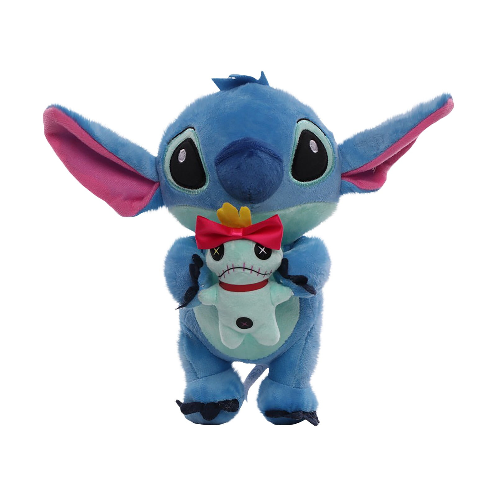 Lilo & Stitch Stitch Plush Holding Small Ghost 10 Inch Plush Toy ...
