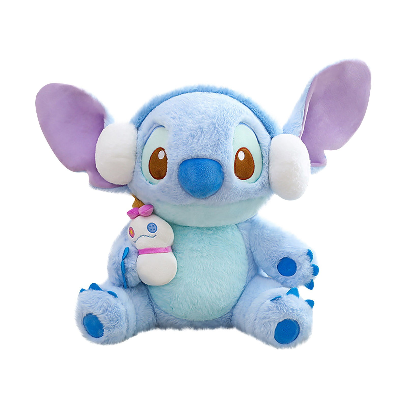 Lilo & Stitch Stitch Plush Toy,16 Inch Stitch Plush Bring Headphones ...