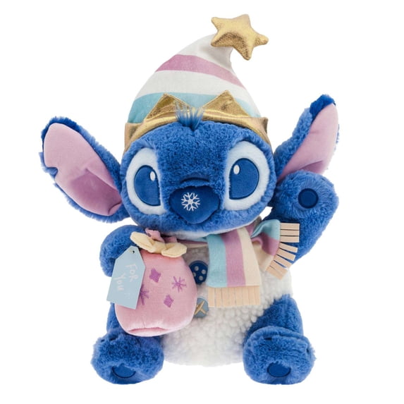 Lilo & Stitch Stitch Plush (Winter Plush with Gift Pouch) - Walmart.com