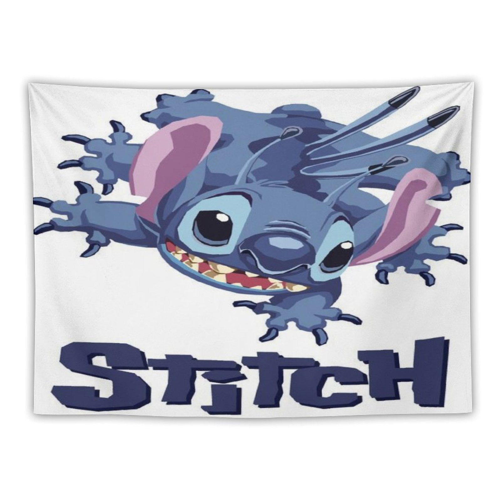 Lilo & Stitch Stitch Tapestry Gift Wall Hanging Backdrop for Room ...