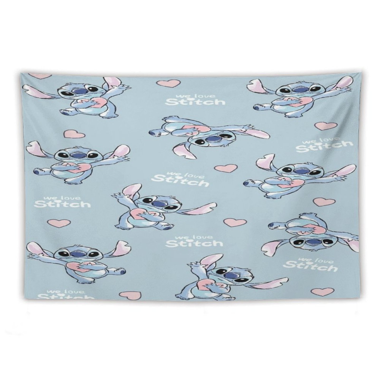Lilo & Stitch Stitch Tapestry Gift Wall Hanging Backdrop for Room ...