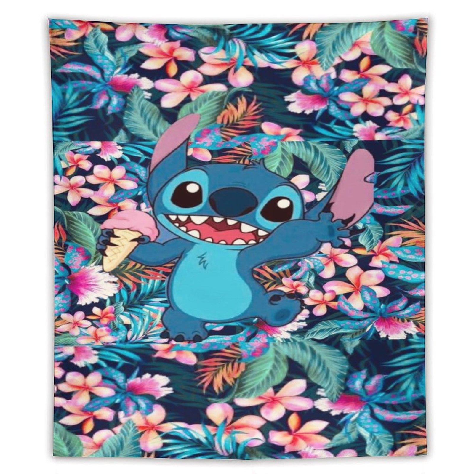 Lilo & Stitch Stitch Tapestry Gift Wall Hanging Backdrop for Room ...