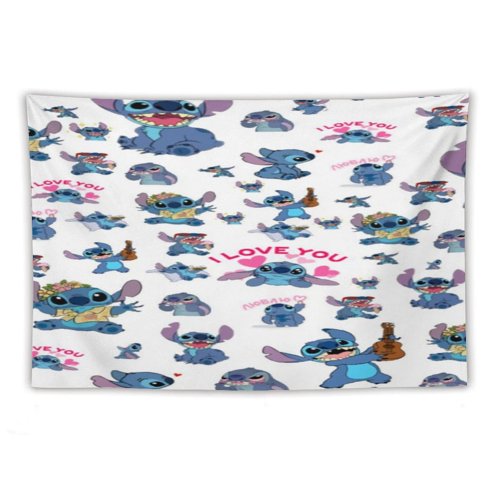 Lilo & Stitch Stitch Tapestry Gift Wall Hanging Backdrop for Room ...