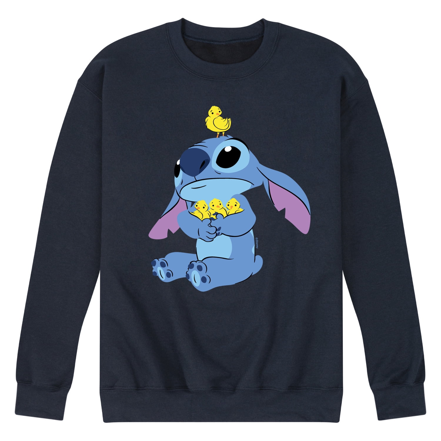 Lilo & Stitch - Stitch and Chicks - Men's Crew Fleece Sweatshirt ...