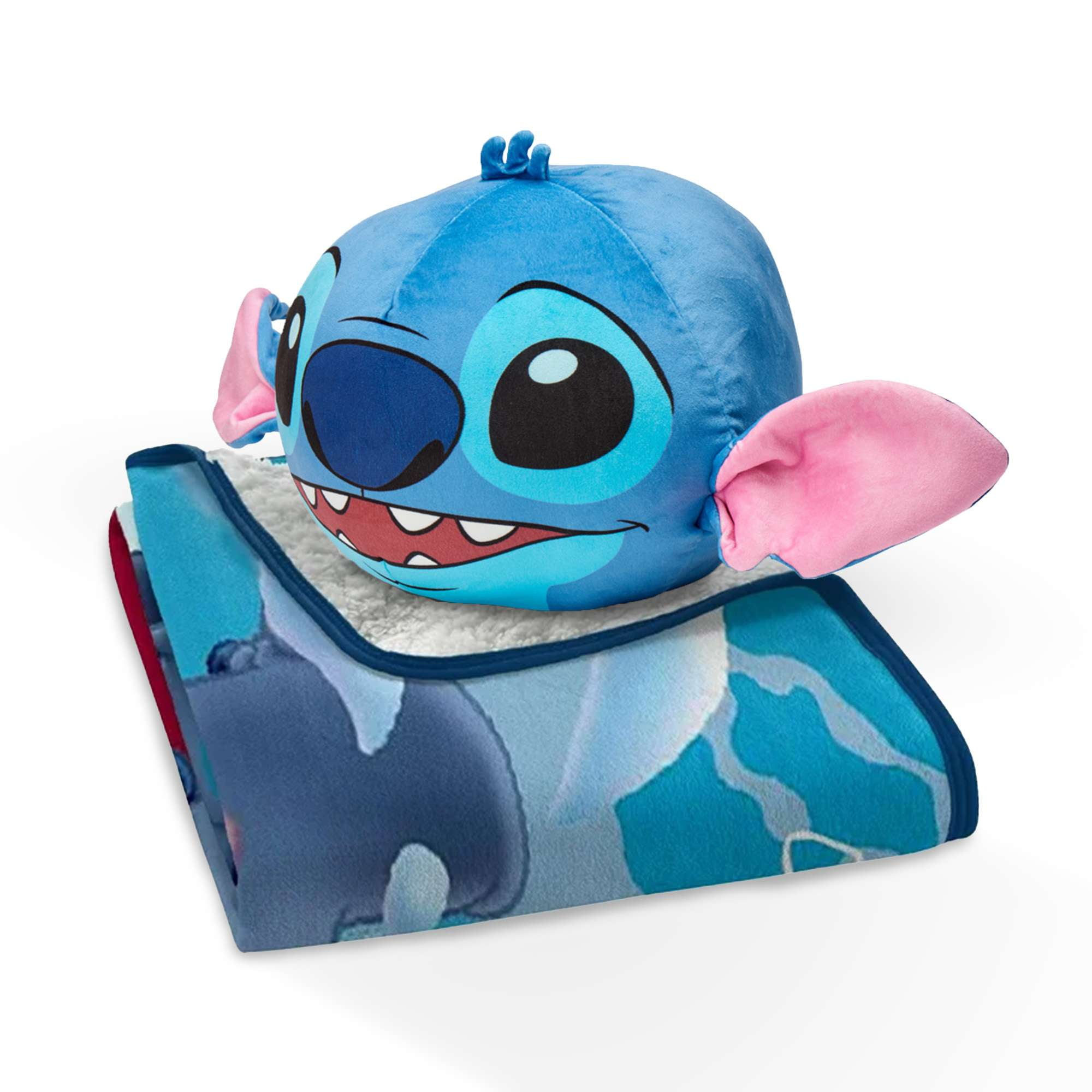 Lilo & Stitch, Techno Ohana Character Cloud Pillow & Silk Touch Sherpa ...