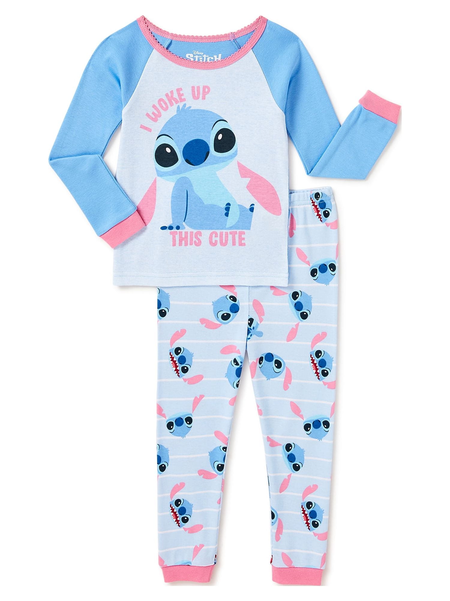 Lilo & Stitch Toddler Girls Cotton Sleepwear, Sizes 2T-5T - Walmart.com