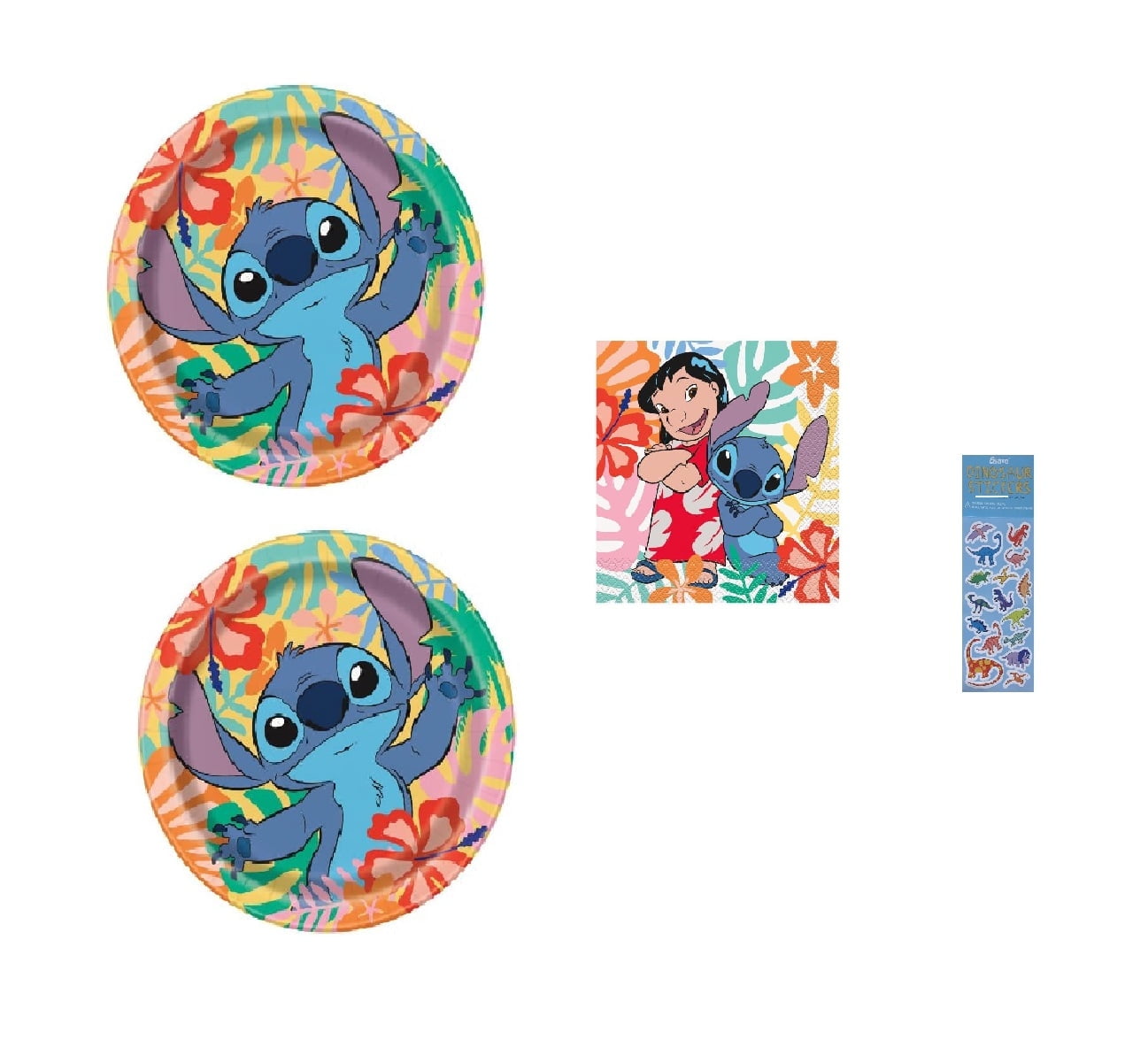 Lilo and Stitch Birthday Party Supplies Bundle includes 16 Lunch Paper ...
