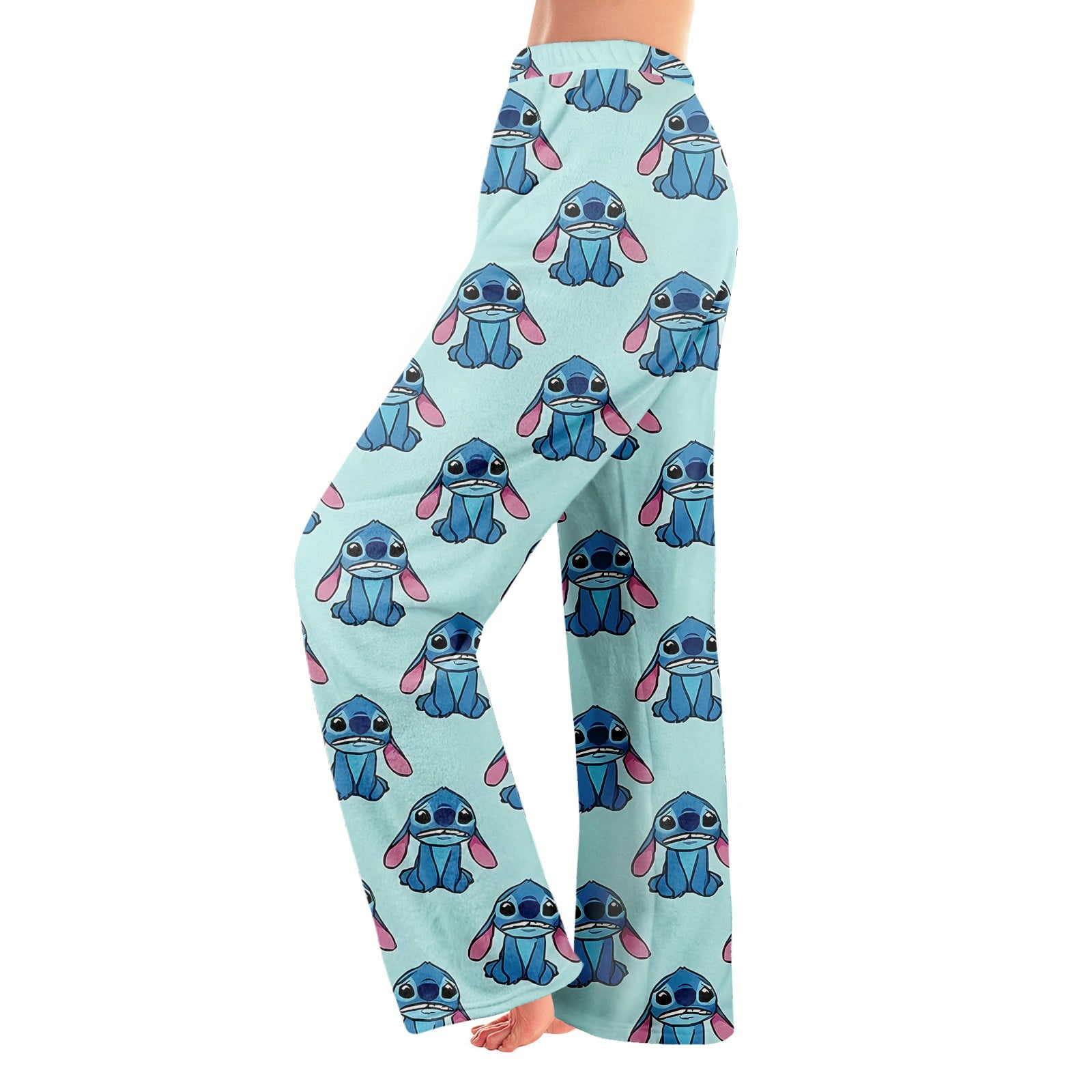 Lilo and Stitch Christmas Pajama Pants Funny Relaxed Fit Comfy Holiday ...
