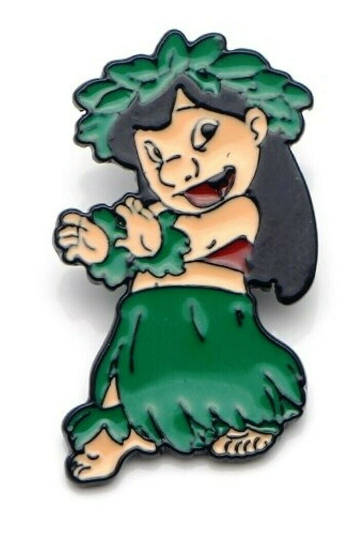 Lilo and Stitch Lilo Character Enamel Metal Pin - Walmart.com
